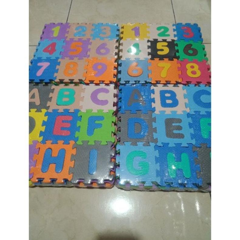 Children's Educational Toys Sponge Mat Alphabet Letters Numbers/Puzzle ...