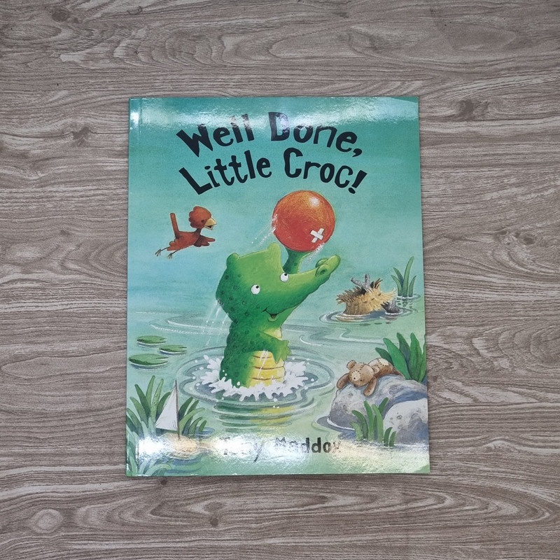 Imported Storybook - Well Done, Little Croc! | Shopee Malaysia