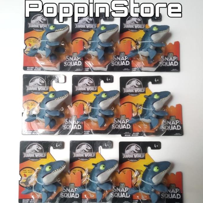 Jurassic World Snap Squad Mosasaurus Dino Rare | Shopee Malaysia