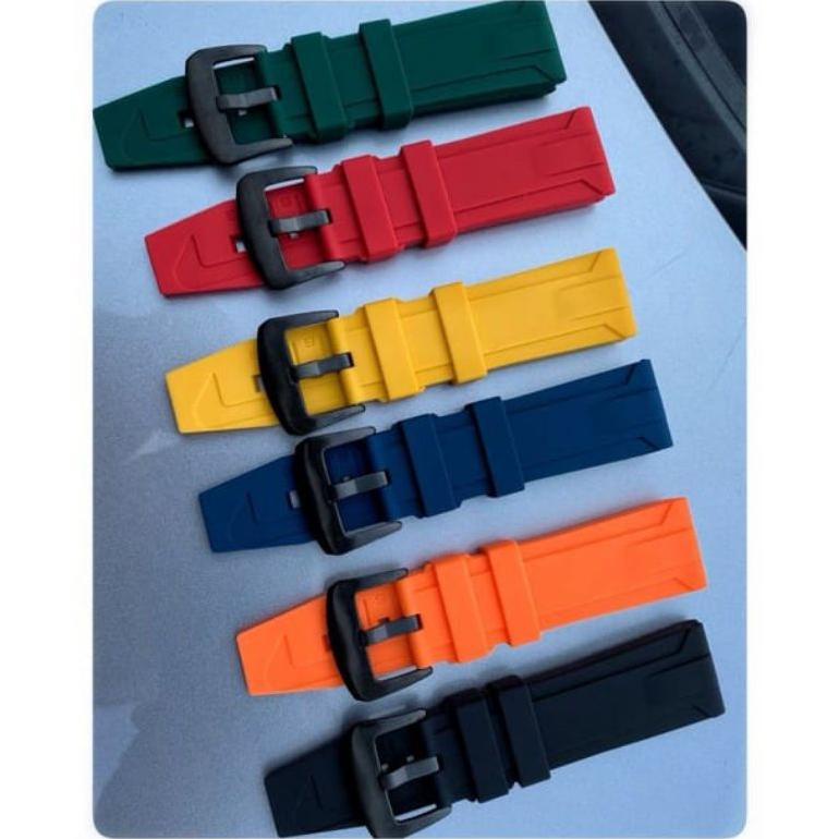 New Silicone Rubber Watch Strap For T5, Exp And Ac Watches, Plain ...