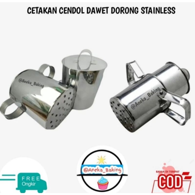 Stainless DAWET CENDOL Mold / DAWET CENDOL / CENDOL Mold | Shopee Malaysia