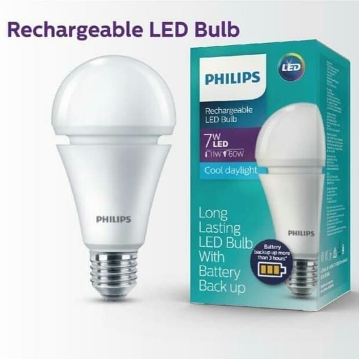 Led Emergency Emergency Light Philips 7W 7W 7W E27 1 Year Warranty ...