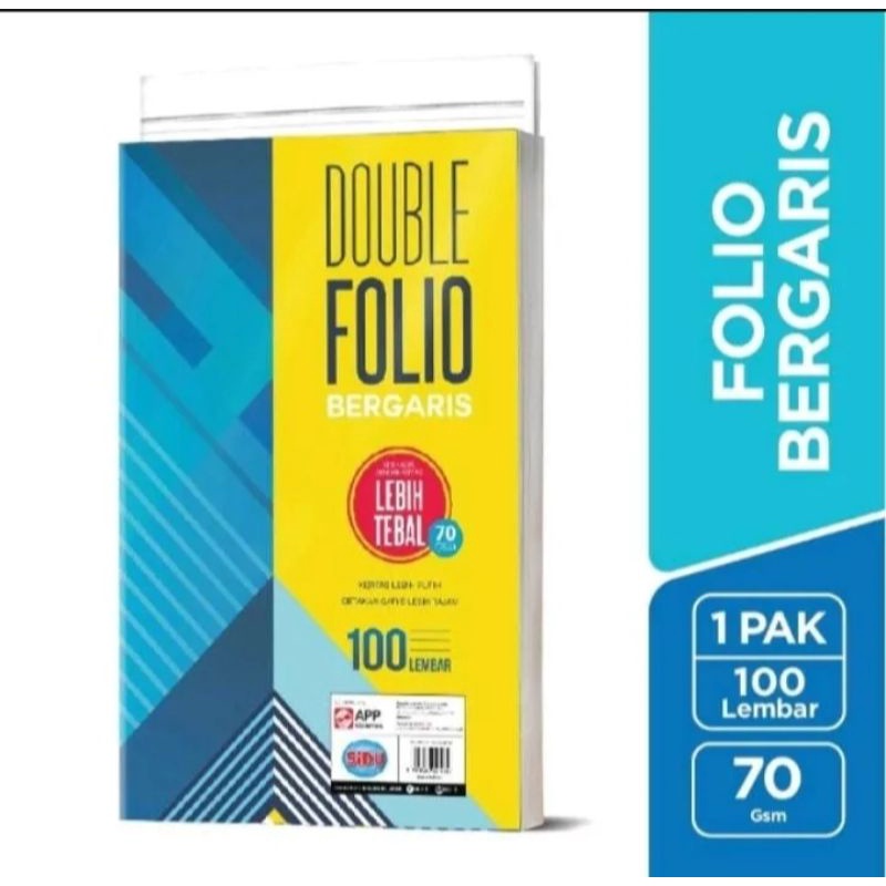 Double FOLIO paper (20 pieces) | Shopee Malaysia