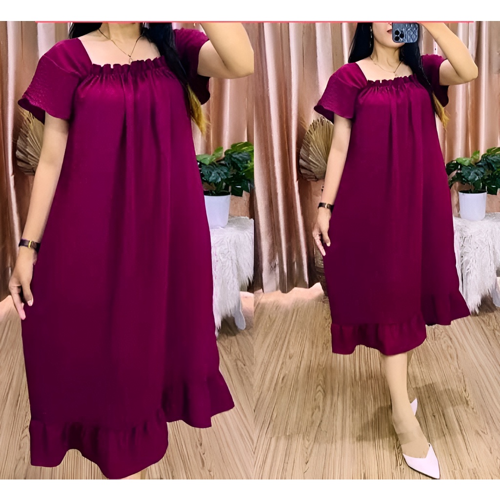Women's DASTER CLOTHES PLAIN DASTER FUJI DASTER | Shopee Malaysia