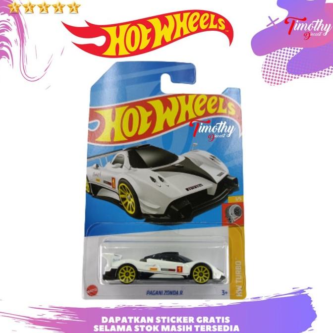 PUTIH Hot Wheels Pagani Zonda R White HW Turbo Figure 1 | Shopee Malaysia