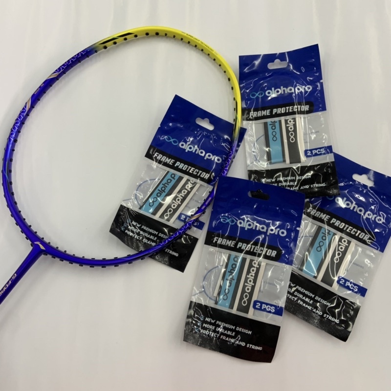 ALPHA PRO Frame Protector / Badminton Racket Protector (content of 2 ...
