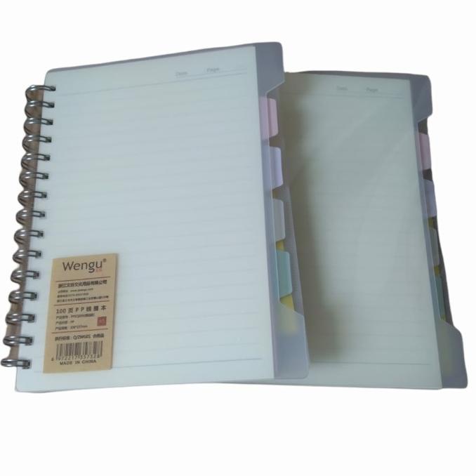 Bloknoot A5 spiral Book/ A5 spiral Wire diary Book (100 Contents ...