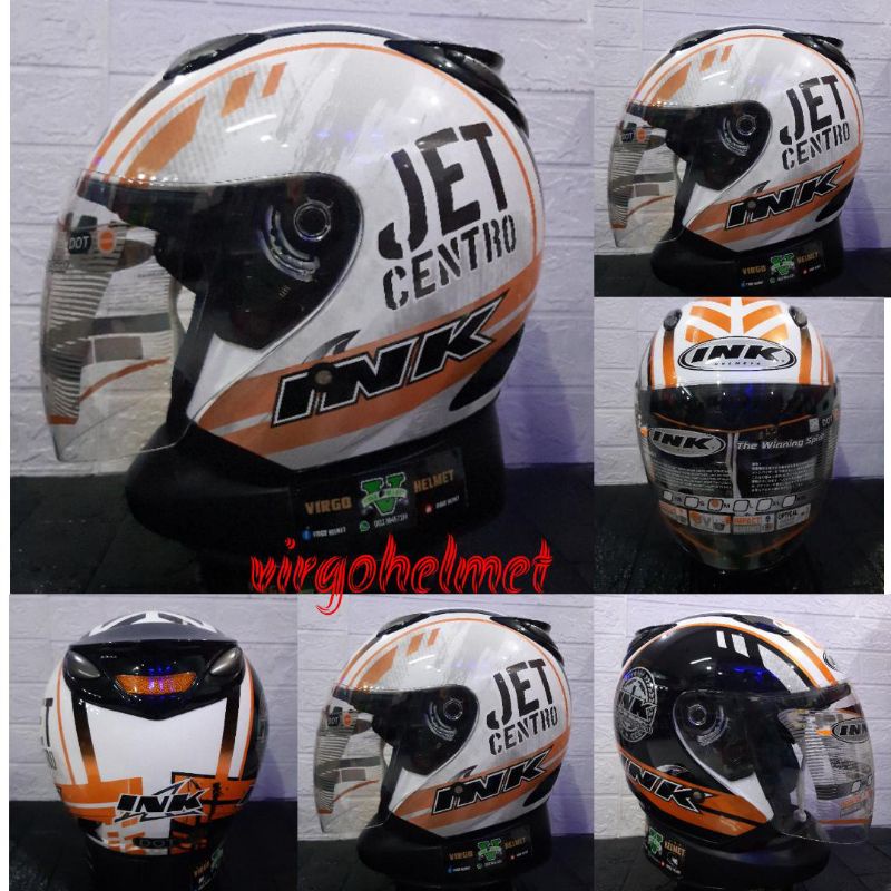 Original CENTRO JET MOTIF INK HELMET | Shopee Malaysia