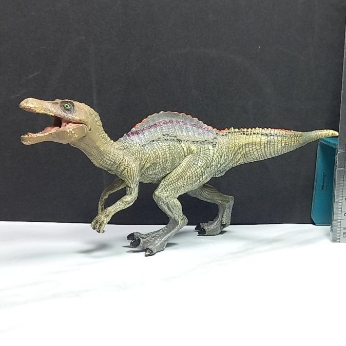 Dino Spinosaurus Figure Articulated Jaw (Loose/Second/No Stand ...