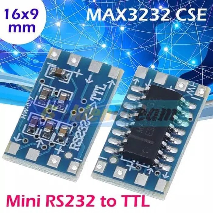 Mcu Mini RS232 to TTL Chip MAX3232 Converter Level Conversion Serial | Shopee Malaysia