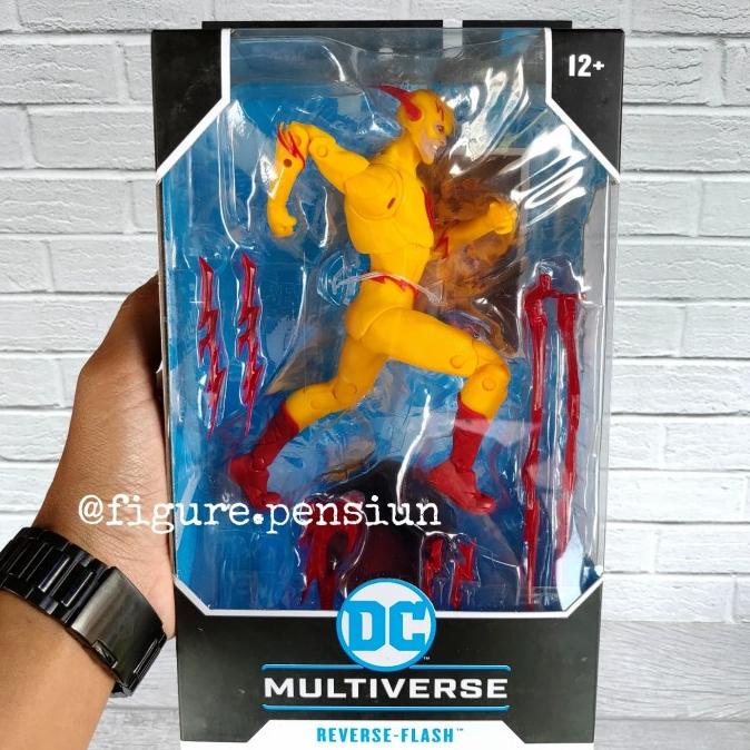 Dc MULTIVERSE MCFARLANE REVERSE THE FLASH DC REBIRTH ACTION FIGURE ...