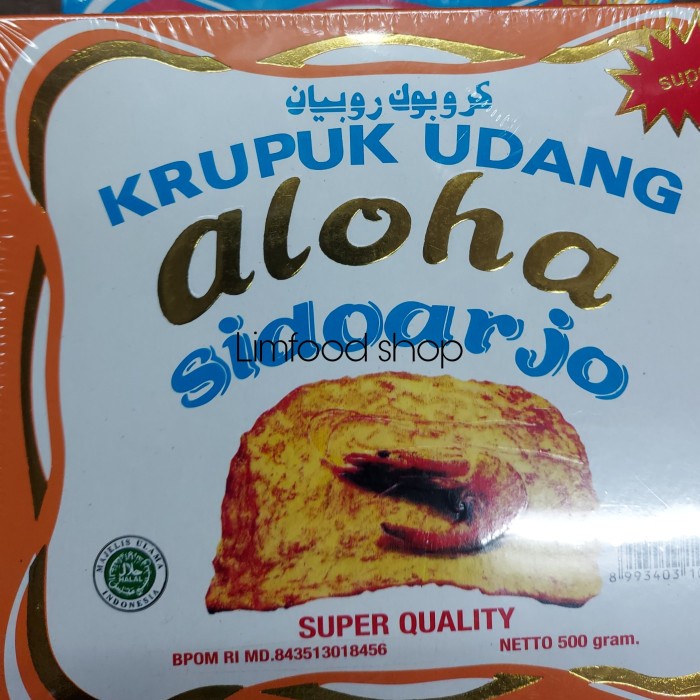 Aloha Sidoarjo Shrimp Crackers 500G | Shopee Malaysia