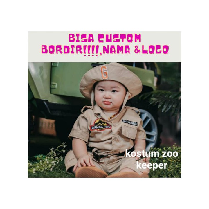 Ida431 zoo keeper Costume/ safari Costume/ zookepper Costume/ zoo Guard ...