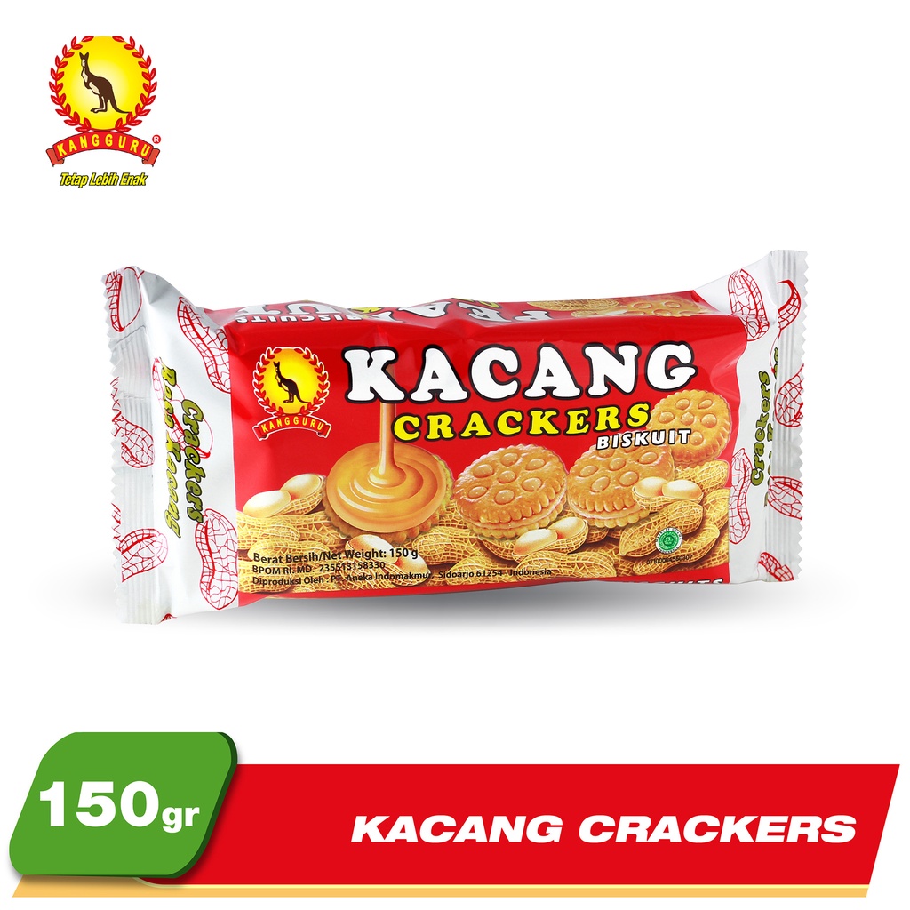 Kangaroo Peanuts Crackers 150g Peanut Cream Biscuits 150g | Shopee Malaysia