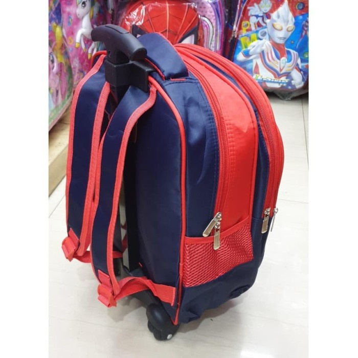 Elementary School Bag Embossed Trolley Push Boy Superhero Batman Import ...