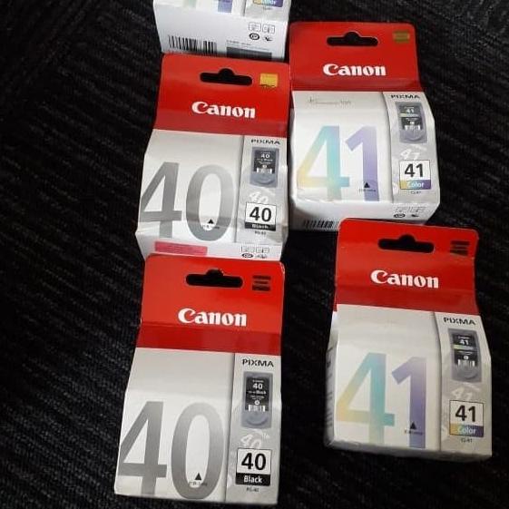 Canon Ink bk40 blak+cl 41color original/canon original Ink (1 set ...