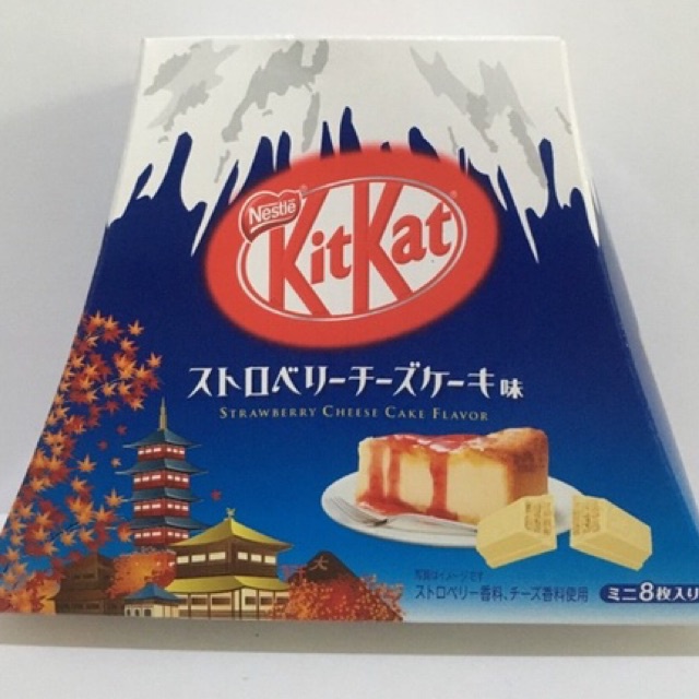 Kit KAT STRAWBERRY CHEESE CAKE KITKAT Flavor | Shopee Malaysia
