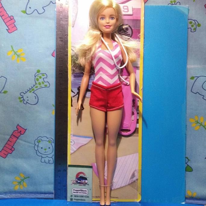 Mattel Barbie Career Dolls Lifeguard Barbie Doll Original | Shopee Malaysia