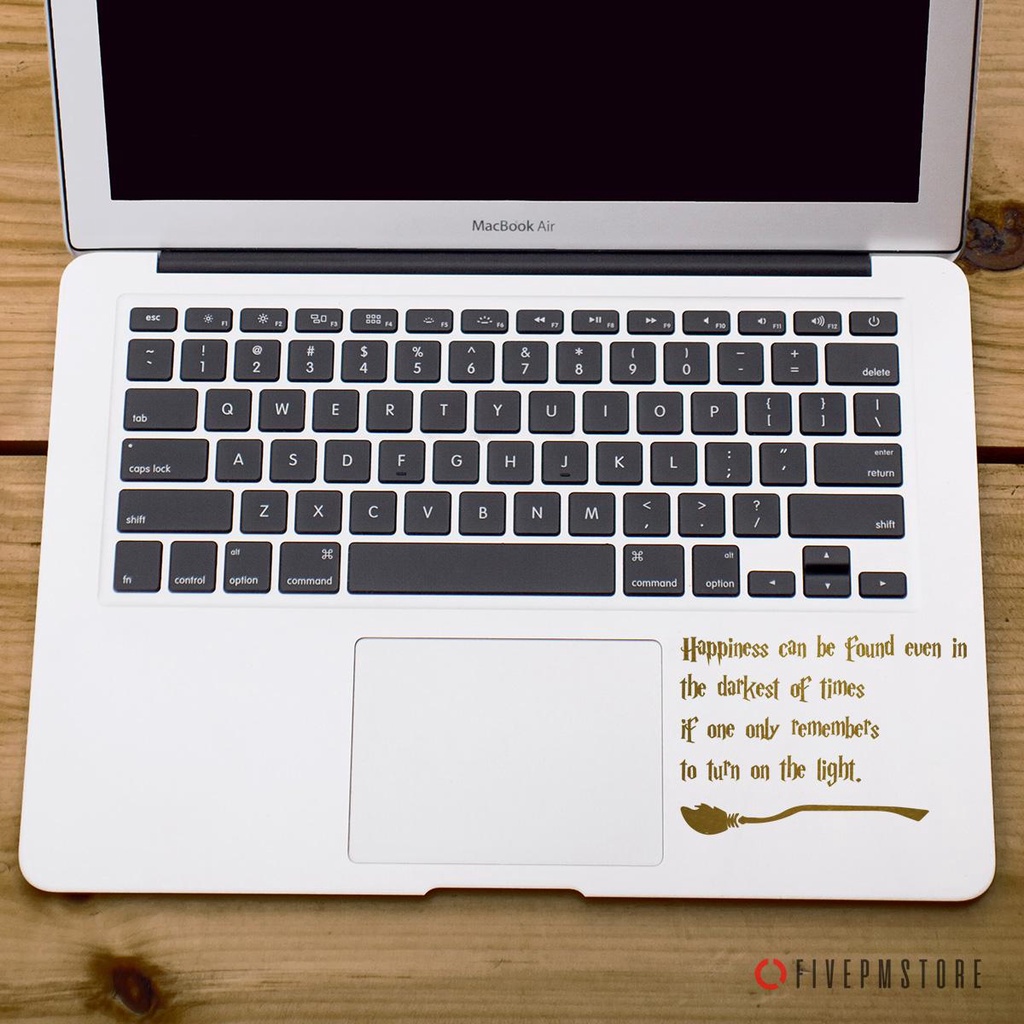 Harry Potter Happiness Quote Sticker - Hampines Quote Sticker for Mac ...