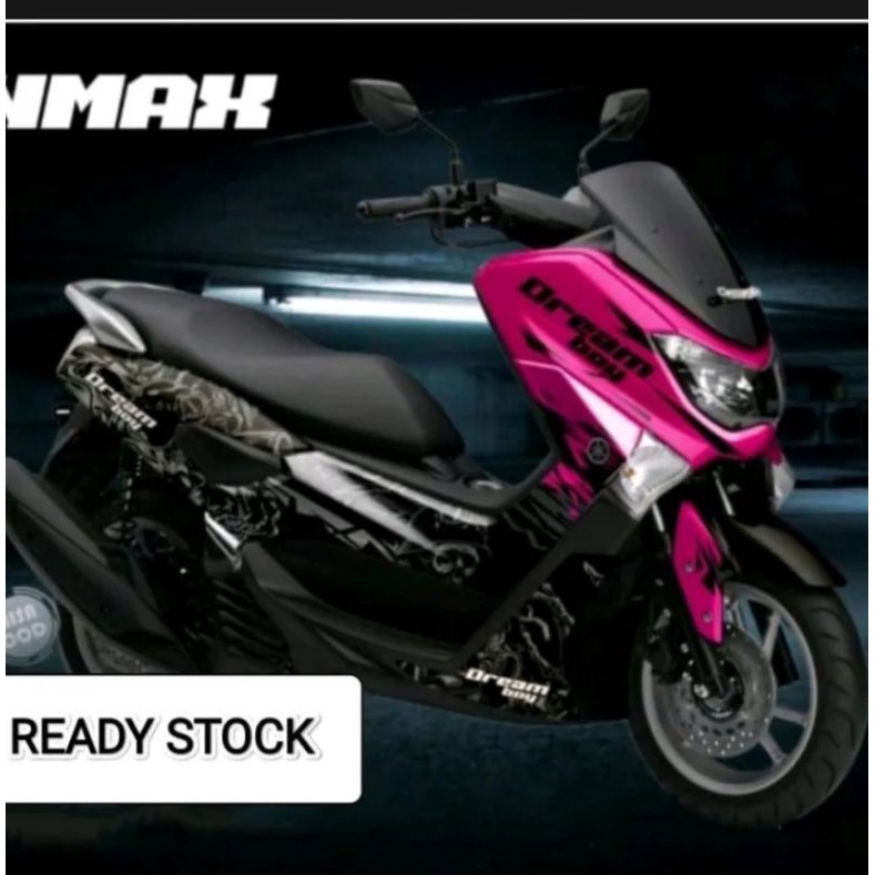 Sticker Variation decal full Block decal yamaha nmax old full body ...