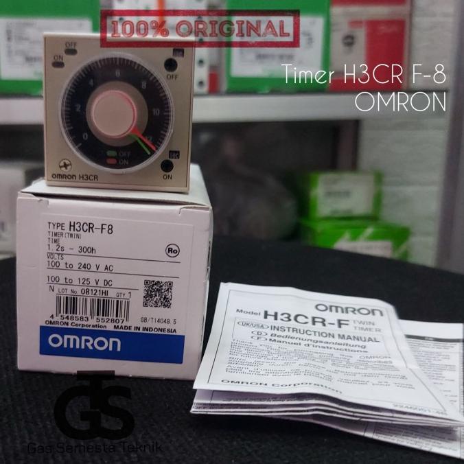 Omron H3CR F8 TIMER | Omron H3CR-F8 TIMER | Shopee Malaysia