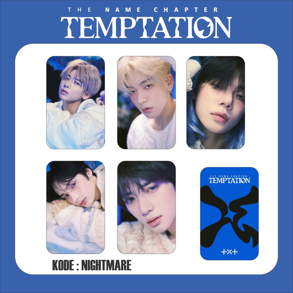 Photocard TXT Temptation (Unofficial) | Shopee Malaysia
