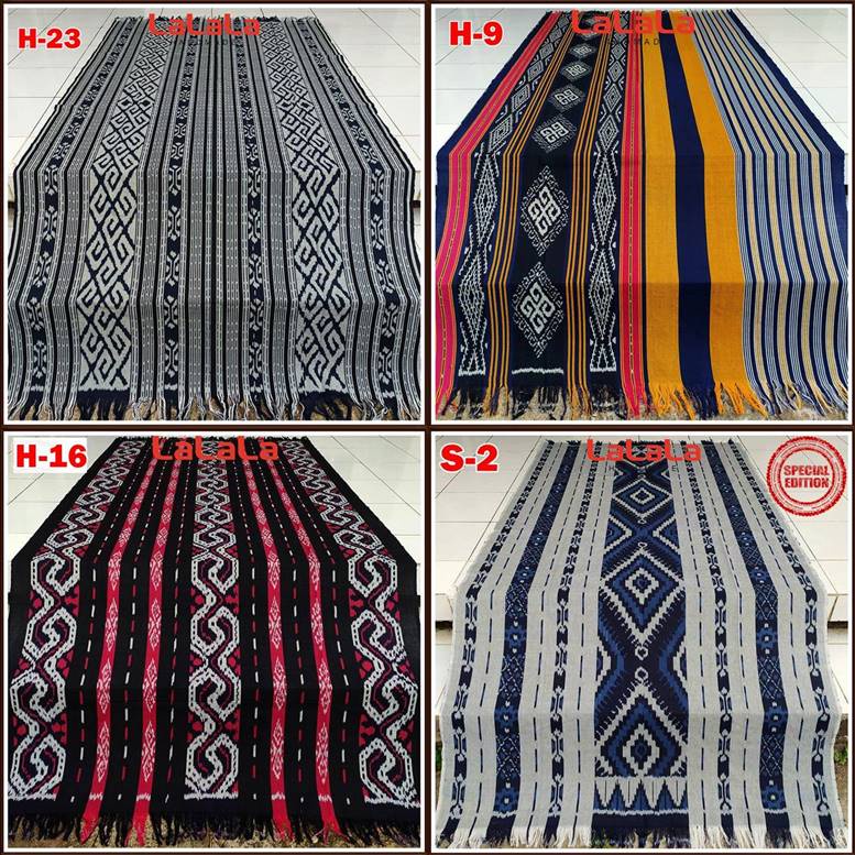 Ikat Ethnic Blanket Woven Fabric Kalimantan Lombok Papua Toraja Dayak ...