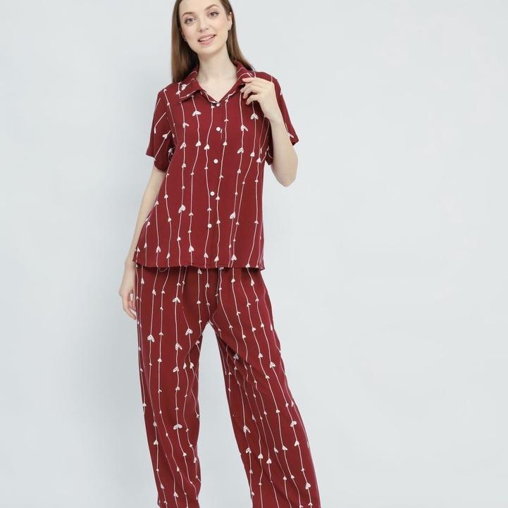 Guaranteed To Tilt The Price. Rayon Women's Sleeping Pajama SET MIX ...