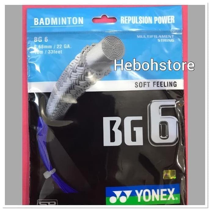 Original Yonex BG 6 Badminton Strings | Shopee Malaysia