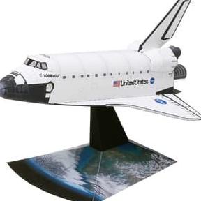 Diy Papercraft Space Airplane Orbit Real model Simple | Shopee Malaysia