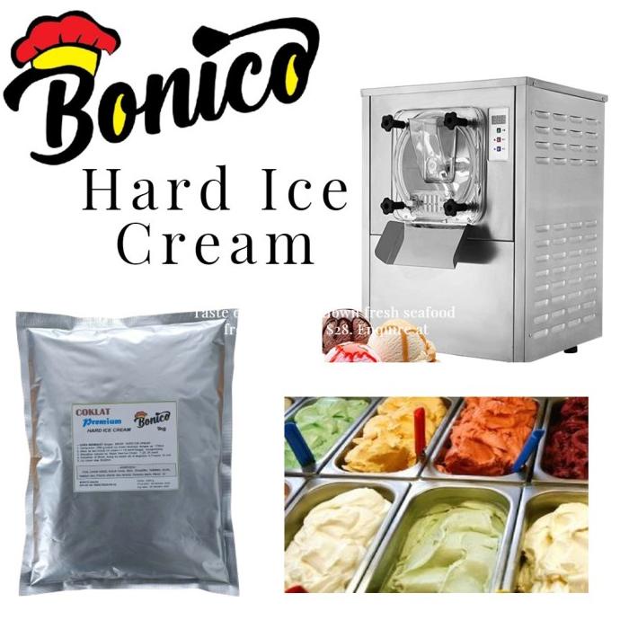 MESIN Bonico Chocolate Hard Premium Ice cream powder 250gr Ice cream ...