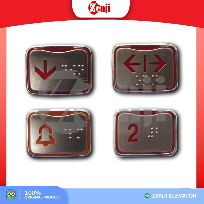 TOMBOL Sigma Elevator Button/SIGMA Elevator Button Box/Elevator PART ...