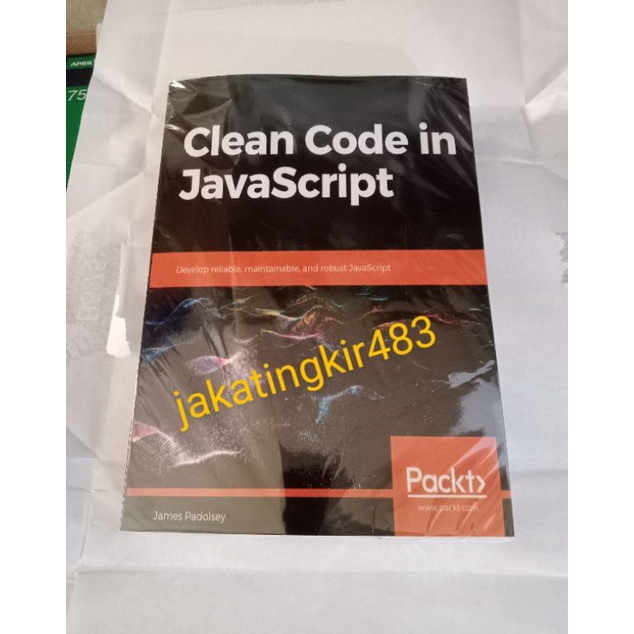 Clean Code in JavaScript Develop reliable, maintainable | Shopee Malaysia