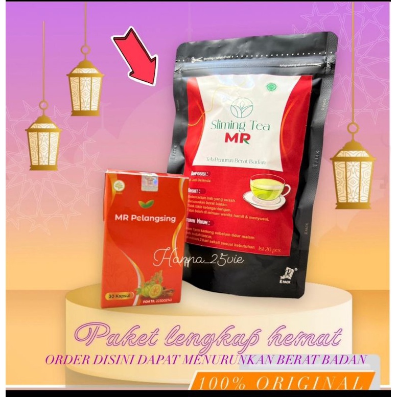 One COMPLETE PACKAGE Mr - Mr Slimming / Mr tea (one Mr package & Mr tea ...