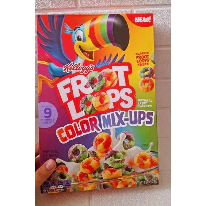 Kelloggs Cereal Froot Loops Color Mix Ups 8.2 Oz | Shopee Malaysia