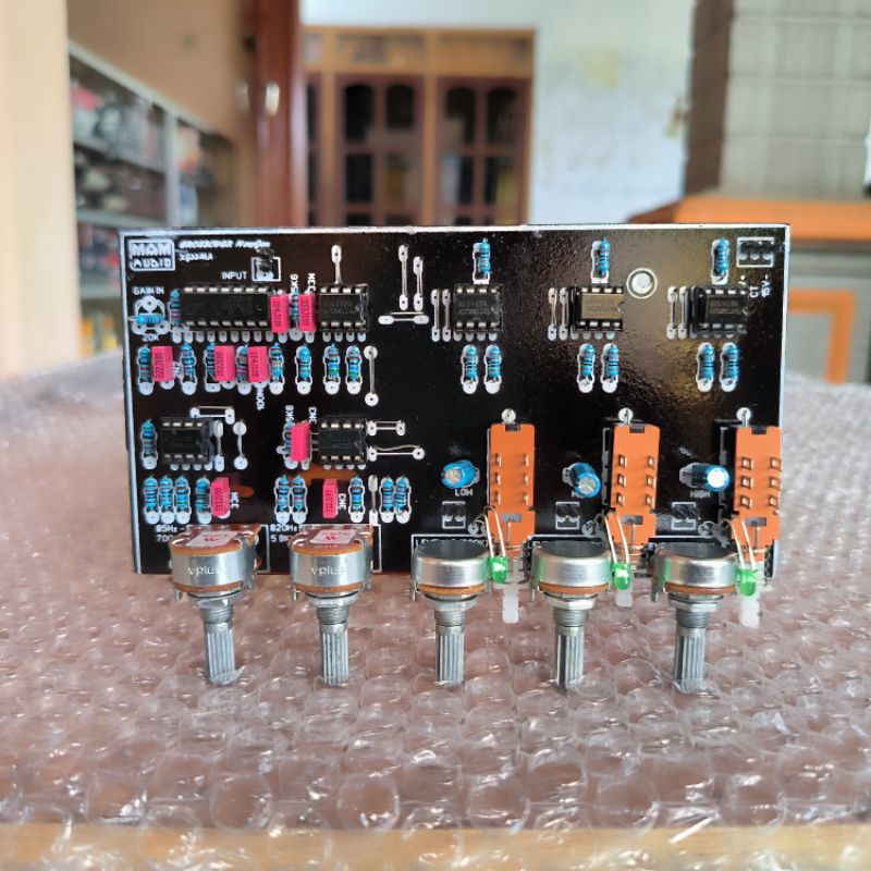 Active Crossover Kit 3 Way State Variable Frequency Super Component ...