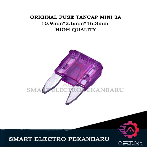 Original FUSE Plug DX MINI 3A FLOSSER GERMANY FUSE MOTOR FUSE Small ...