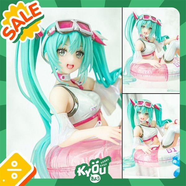 Pvc Figure Hatsune Miku - Aqua Float Girls Ver. Vocaloid (15cm) | Shopee Malaysia