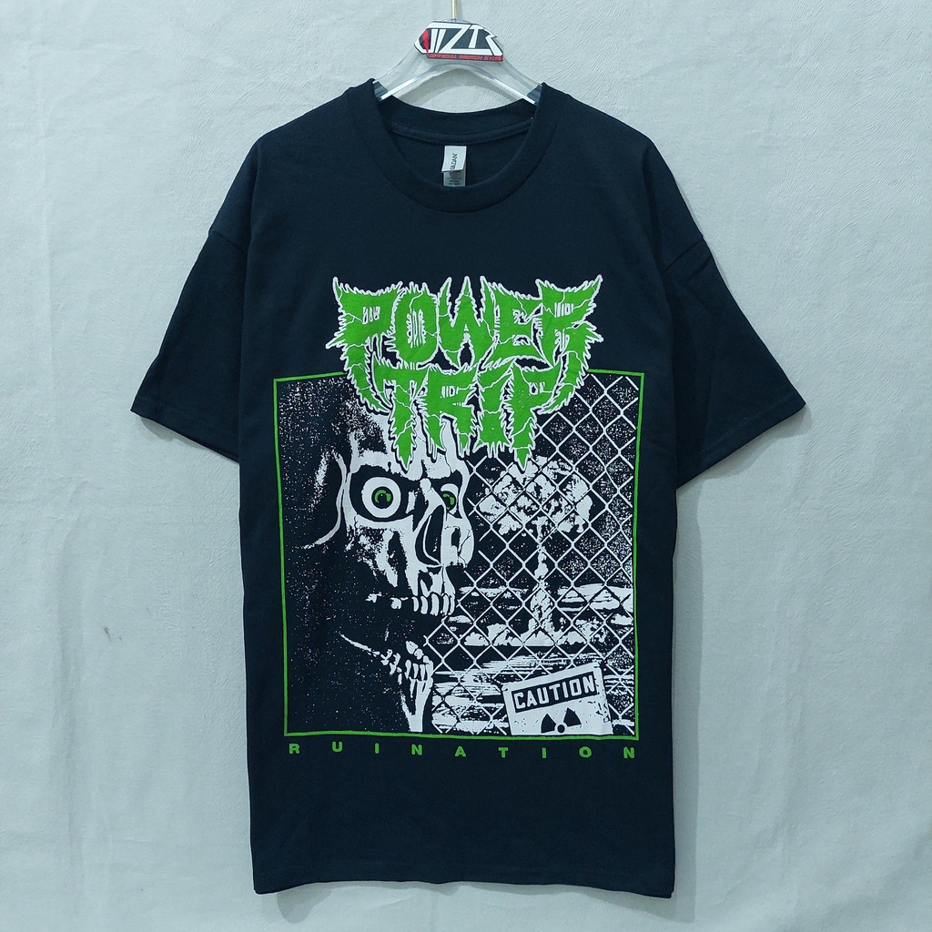 Official POWER TRIP Band T Shirt - RUINATION Original | Shopee Malaysia