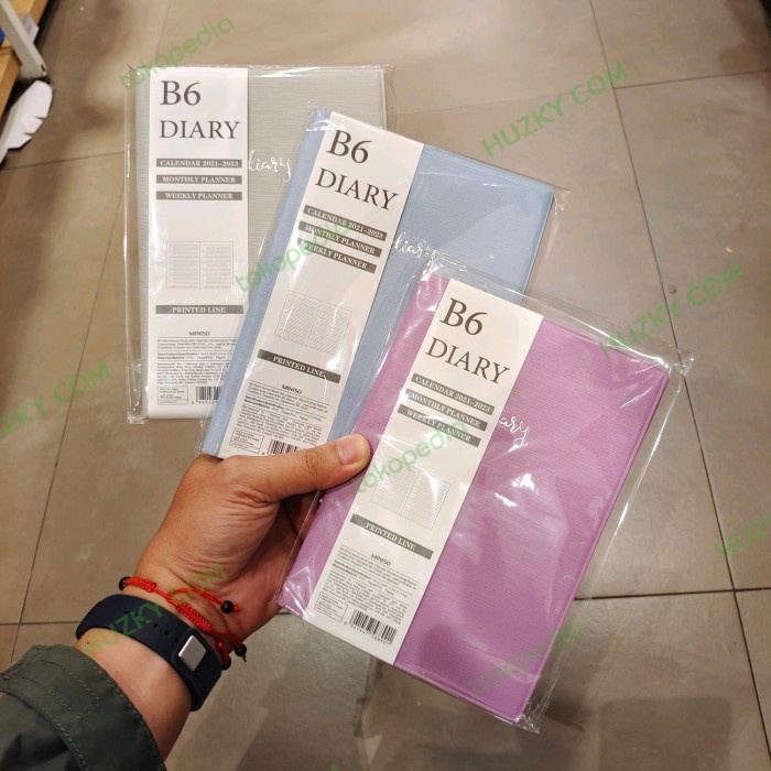 Pay On The Spot MINISO Diary Book With 2023 Calendar, Monthly And ...