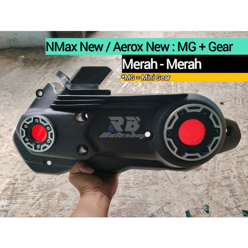 Custom New Aerox Connected New Nmax CVT Cover | Shopee Malaysia