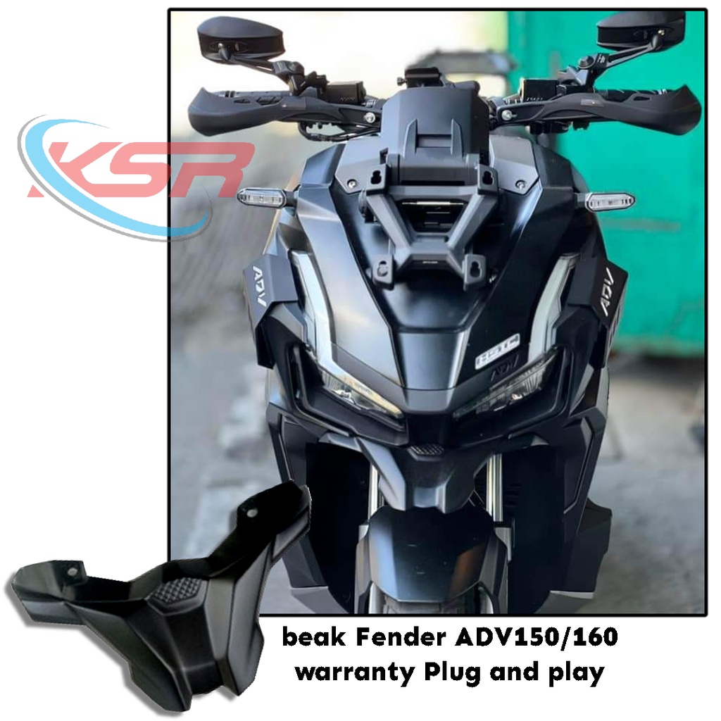 Front fender adventure ADV 160, Winglet Fender ADV 160/150 | Shopee ...