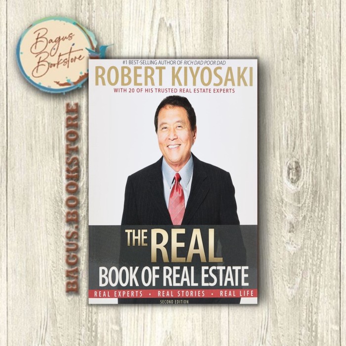The Real Book Of Real Estate Robert T Kiyosaki English Shopee