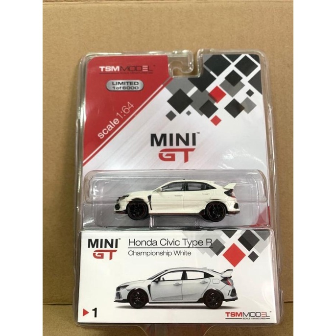 Mini Gt1 Honda Civic Type R Championship White - First Mini GT | Shopee ...