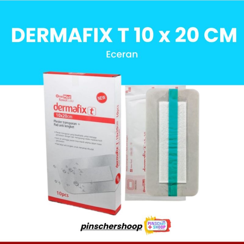 Dermafix T 10 x 20 Cm Onemed Anti-Water Transparent Plaster / Pcs ...