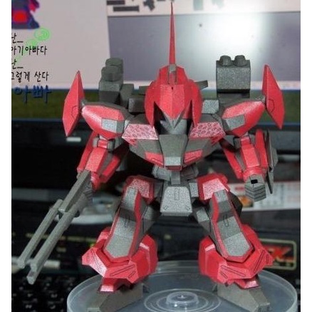 Diy Papercraft Papercraft Mecha Pattern Paper SD Armored Core Nineball ...