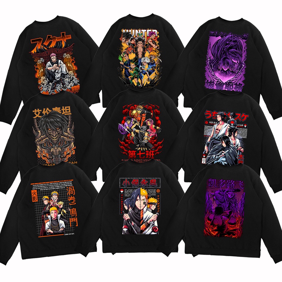Price Sweater Crewneck Anime Manga Naruto 7 Team Sasuke Uchiha Madara ...