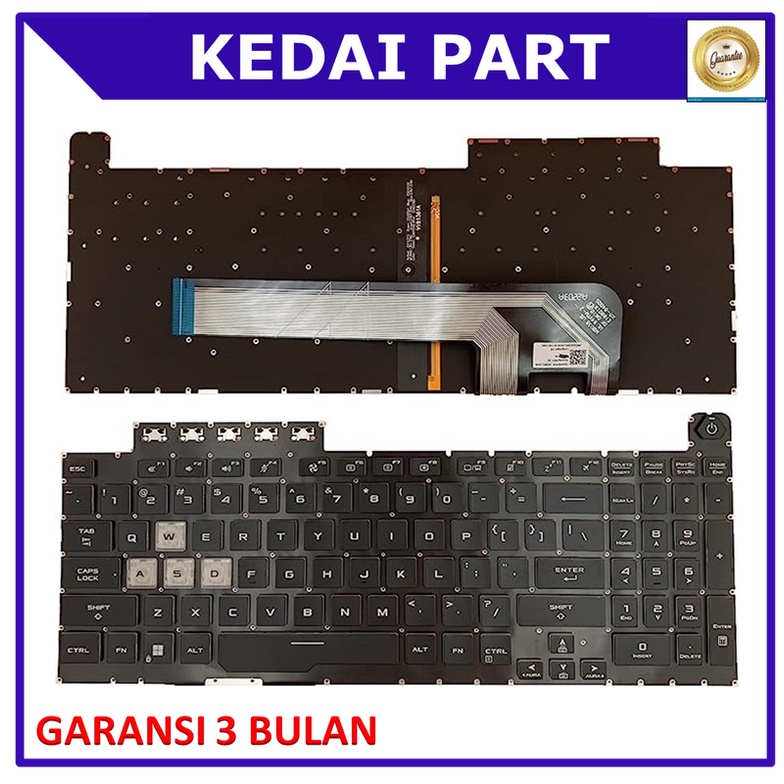 Keyboard Asus TUF A15 FX506 FA506IU FA506IV FA506Q FA506QM FA506IH ...