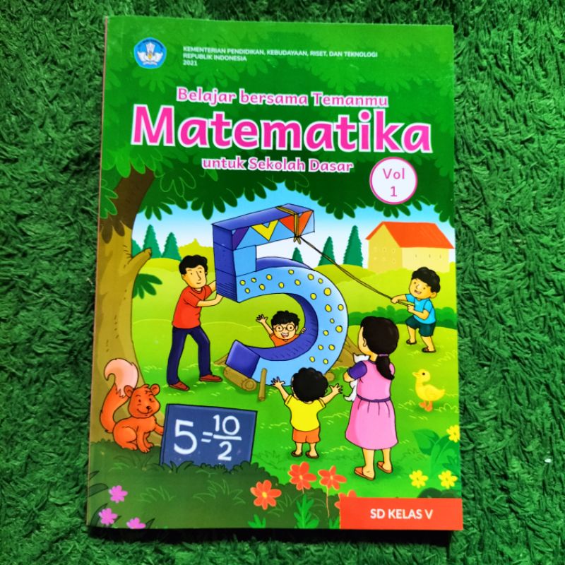 Original Study Book With Your Friends Mathematics Grade 5 VOL 1 SD ...