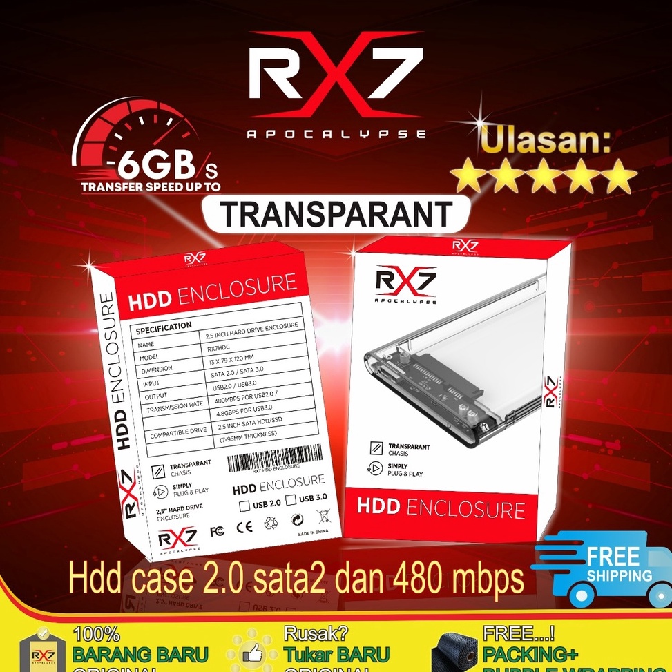 Latest Motif.. Casing HARDISK EXTERNAL CASE 2.5" USB 2.0 HDD ENCLOSURE ...